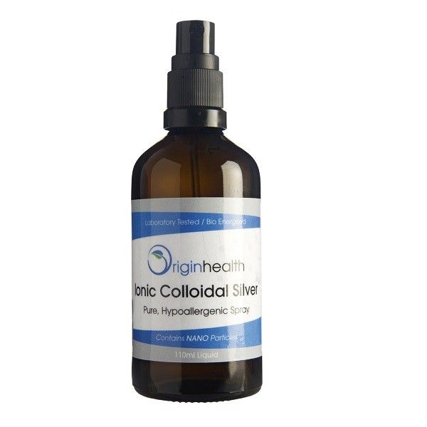 Origin Health Ionic Colloidal Silver Pure Hypoallergenic Spray 110ml – Pure Living Water